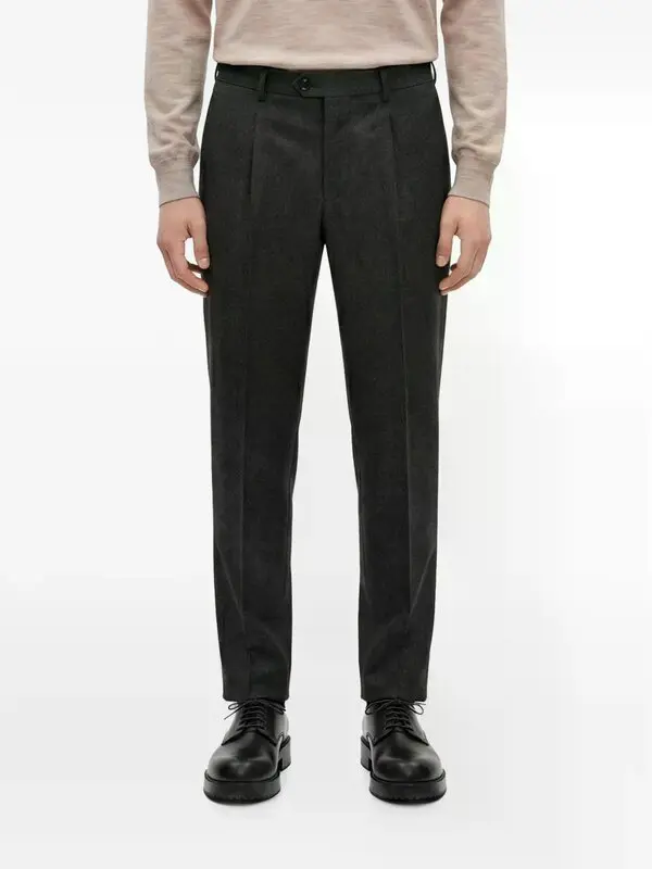 Brunello Cucinelli Pleated Virgin-wool Trousers