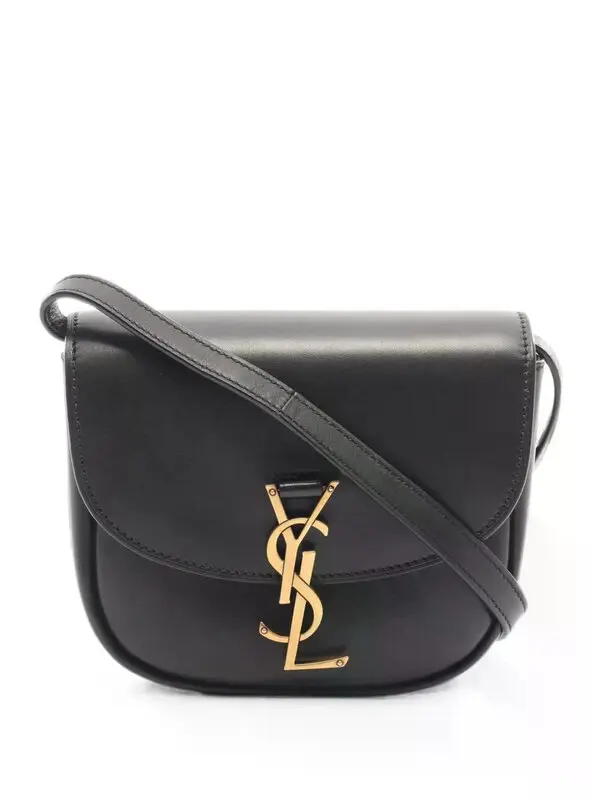Saint Laurent Small Leather Shoulder Bag - Black