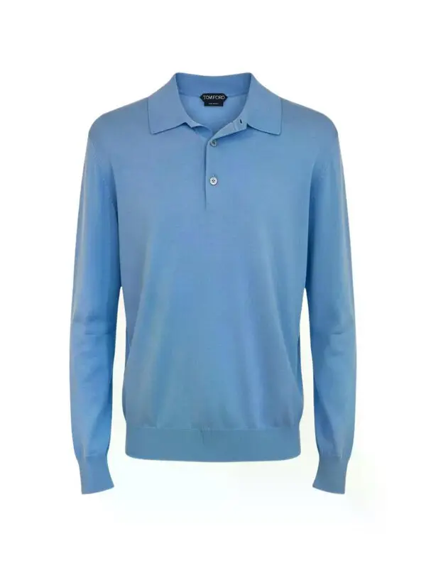 TOM FORD Long-sleeve Polo Shirt