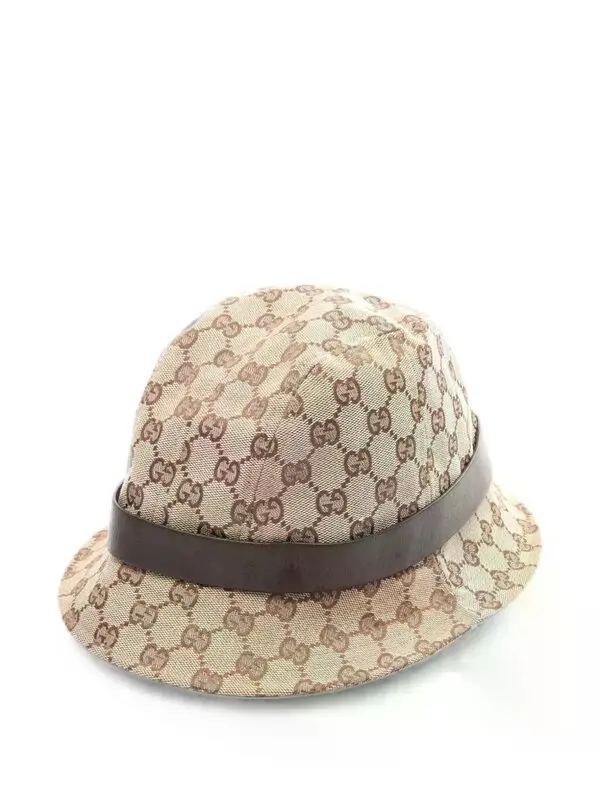 Gucci Gg Supreme Canvas Bucket Hat - Neutrals