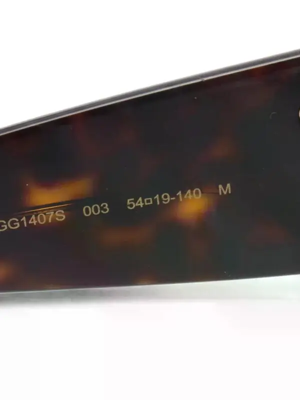 Gucci Tortoiseshell-effect Interlocking G Sunglasses