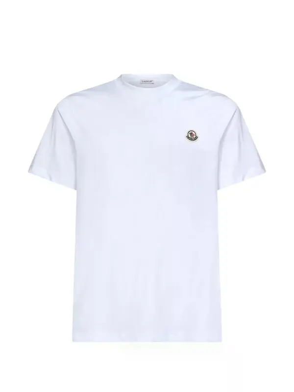 Moncler Logo-patch T-shirt - White
