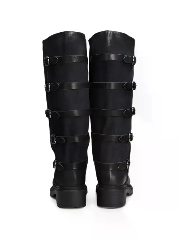 METISSE Buckle-detail Nubuck Boots
