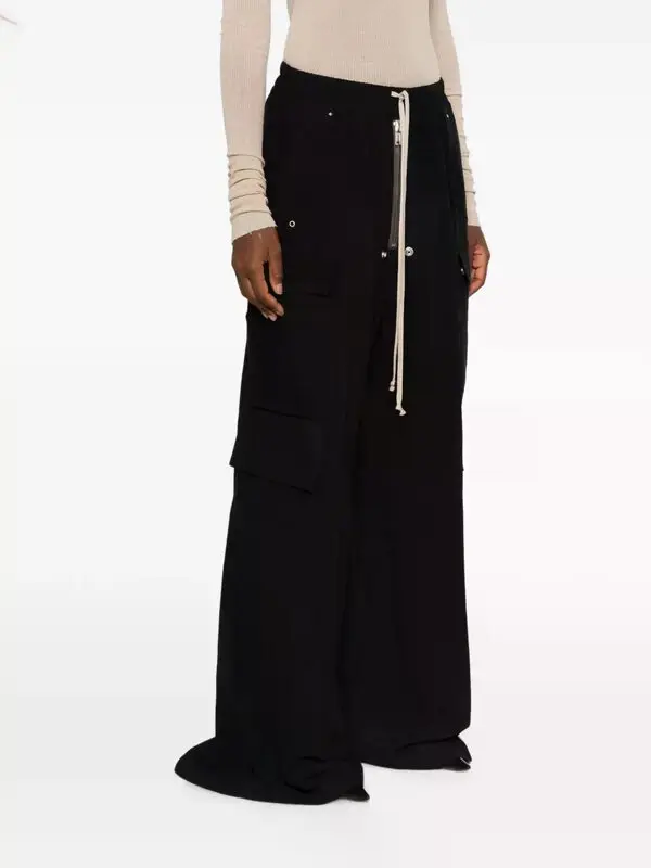 Rick Owens Cargo Pocket Palazzo Pants