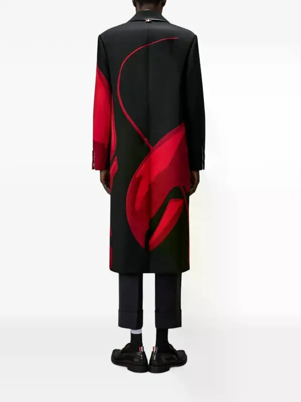 Thom Browne Cavalry Twill Lobster Overcoat