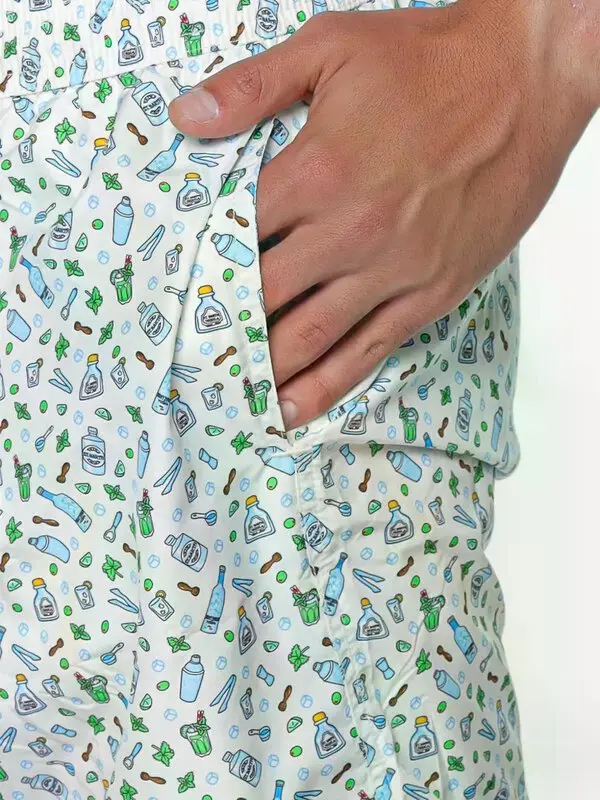 MC2 SAINT BARTH Lighting Micro Fantasy Swim Shorts