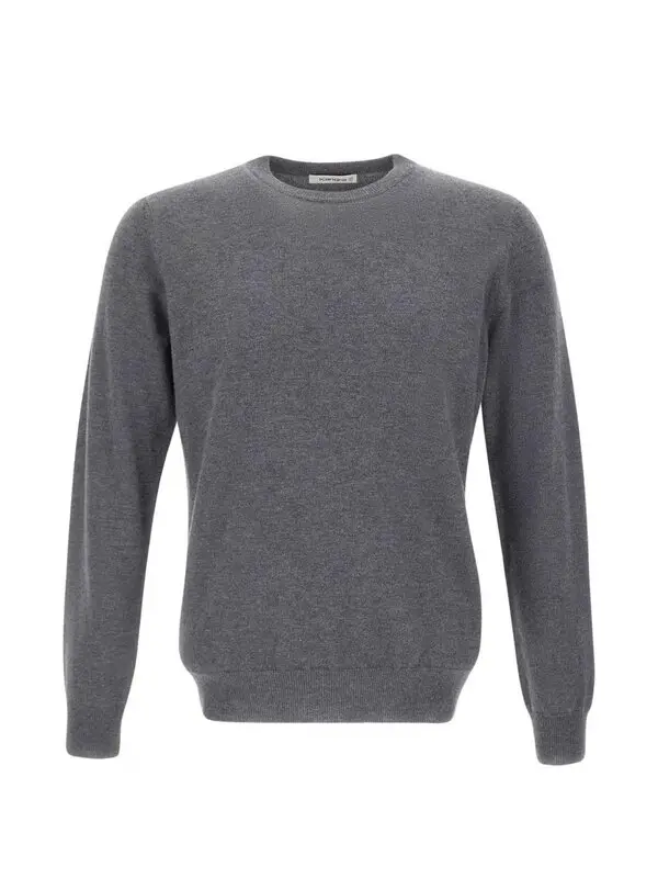 KANGRA Crew-neck Virgin-wool Sweater