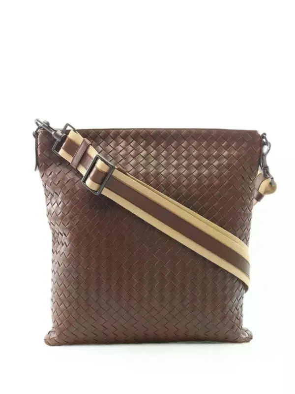 Bottega Veneta 2000s Intrecciato Shoulder Bag