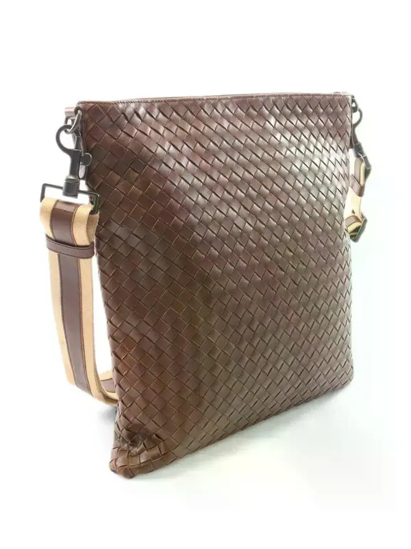 Bottega Veneta 2000s Intrecciato Shoulder Bag
