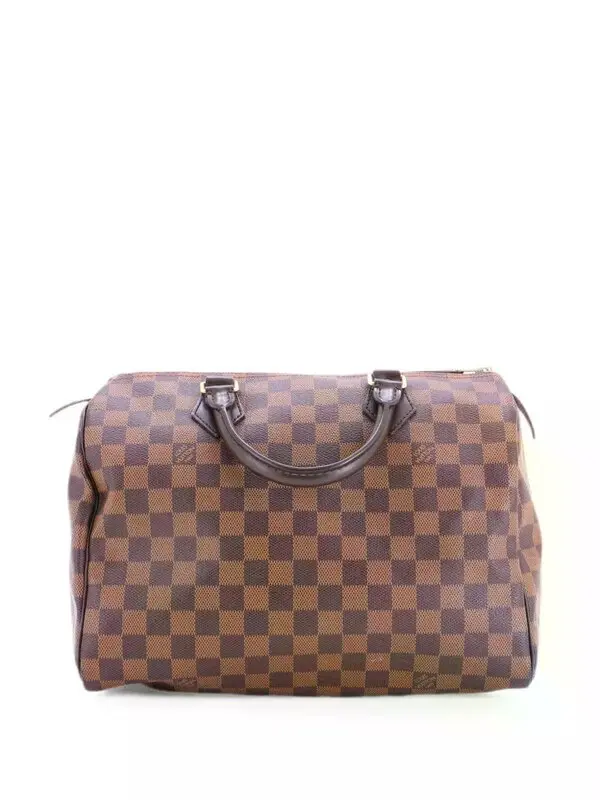 LOUIS VUITTON Speedy Handbag Damier 30 Satchel