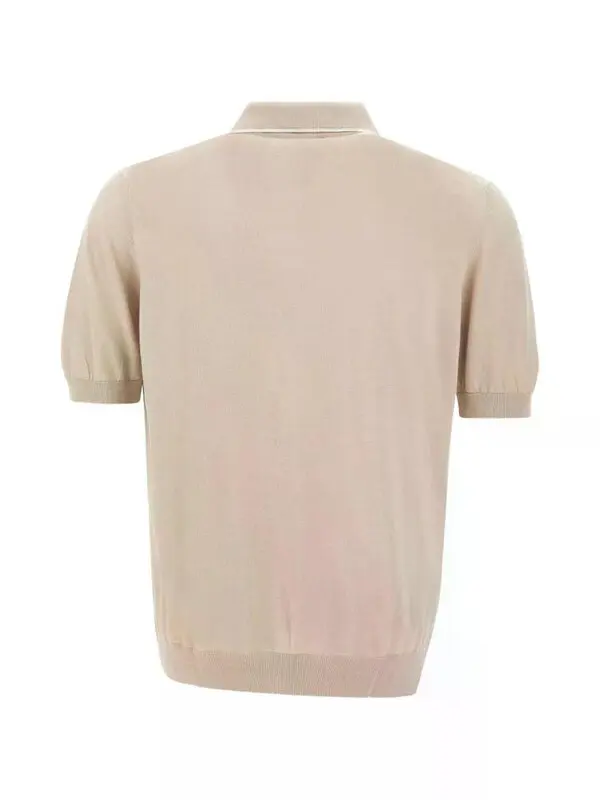 GRAN SASSO Stripe-detail Fine-knit Shirt