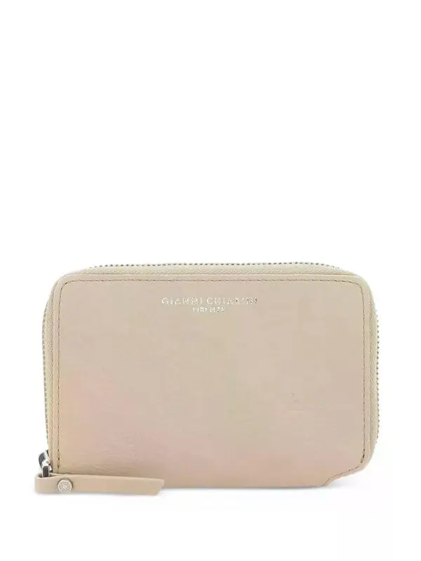GIANNI CHIARINI Dollaro Leather Wallet - Neutrals