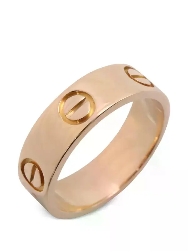 Cartier 18kt Rose Gold Love Ring