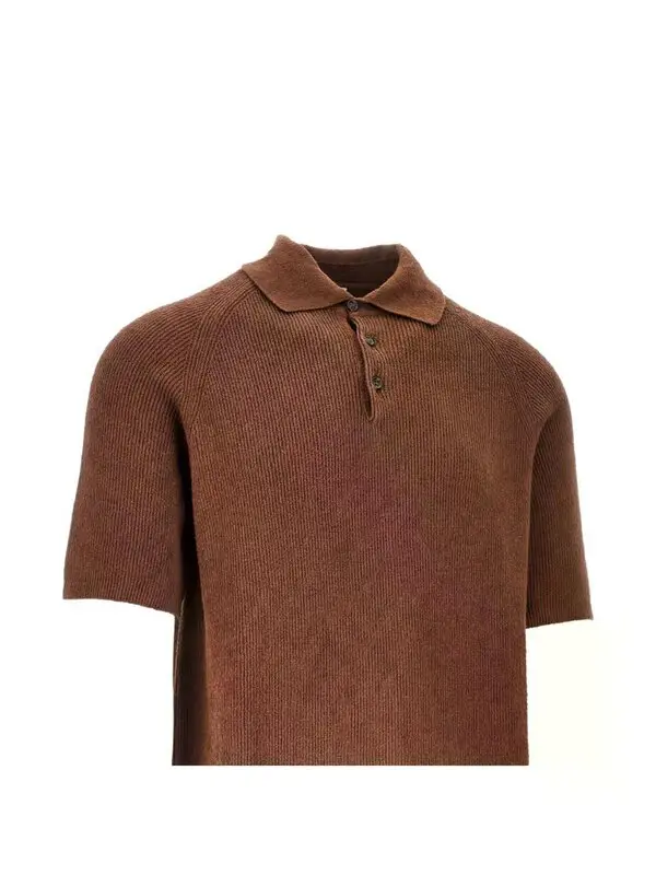 GALLIA Buttoned Polo Shirt