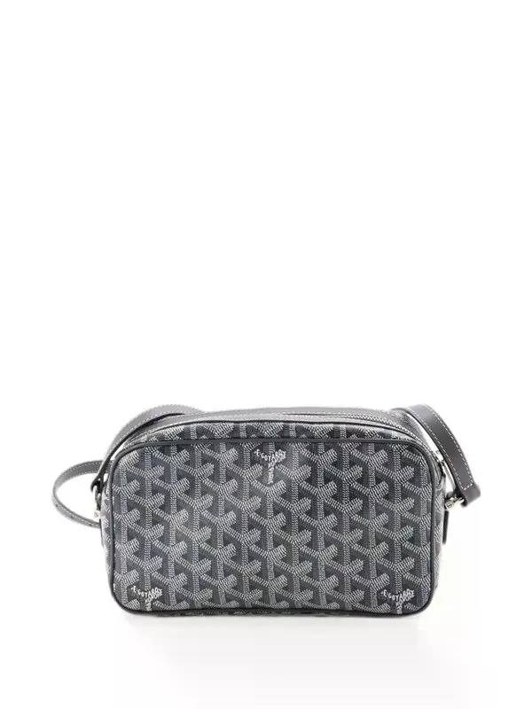 Goyard Cap Vert Crossbody Bag In Printed Coated Canvas