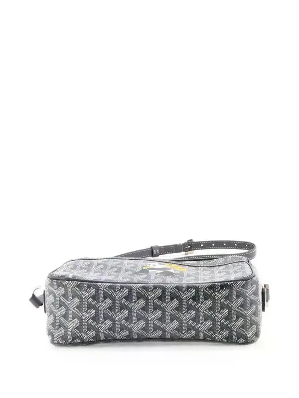 Goyard Cap Vert Crossbody Bag In Printed Coated Canvas