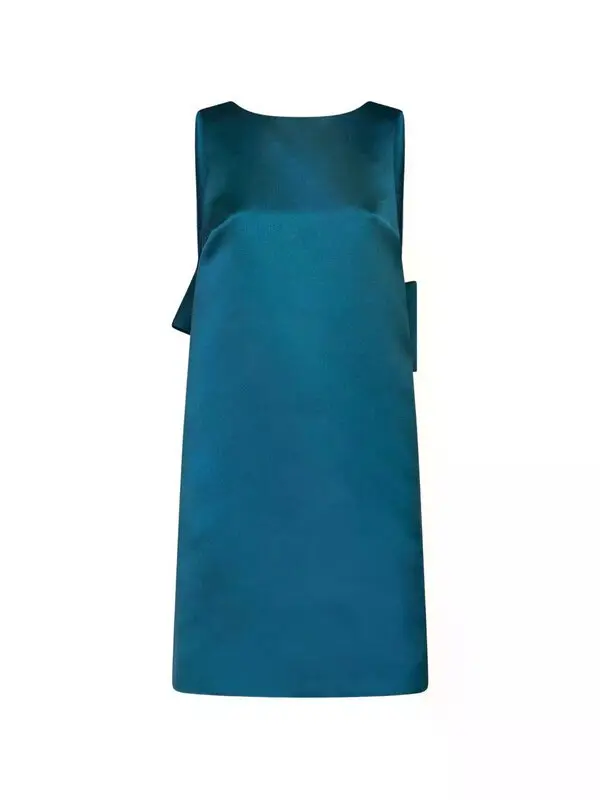 Max Mara Bow-detail Sleeveless Mini Dress