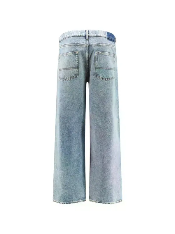 GOLDEN GOOSE Faded-effect Wide-leg Jeans