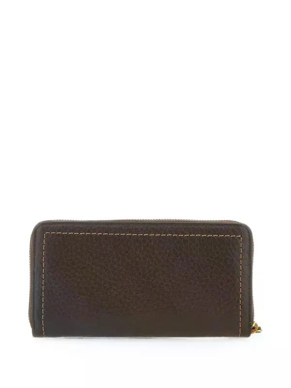 GIANNI CHIARINI Large Bubble Leather Wallet - Brown