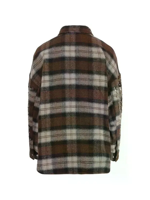 Stella McCartney Embroidered Check Jacket