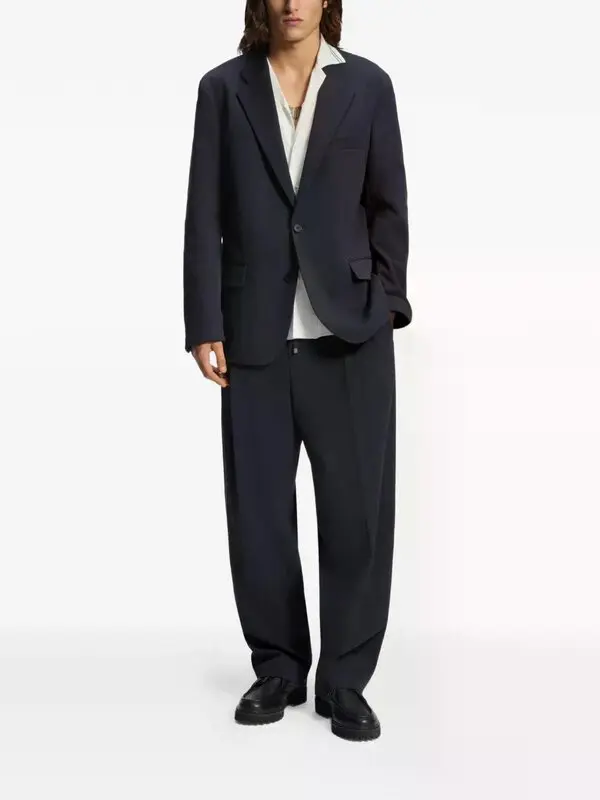 Hugo Drawstring Pleated Trousers
