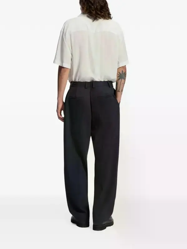 Hugo Drawstring Pleated Trousers