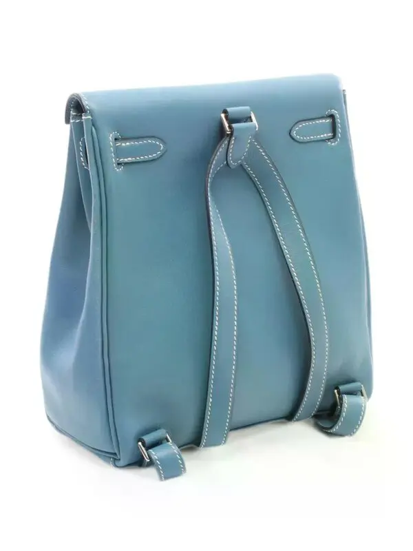 Hermès 2001 Pm Kelly Ad Backpack - Blue
