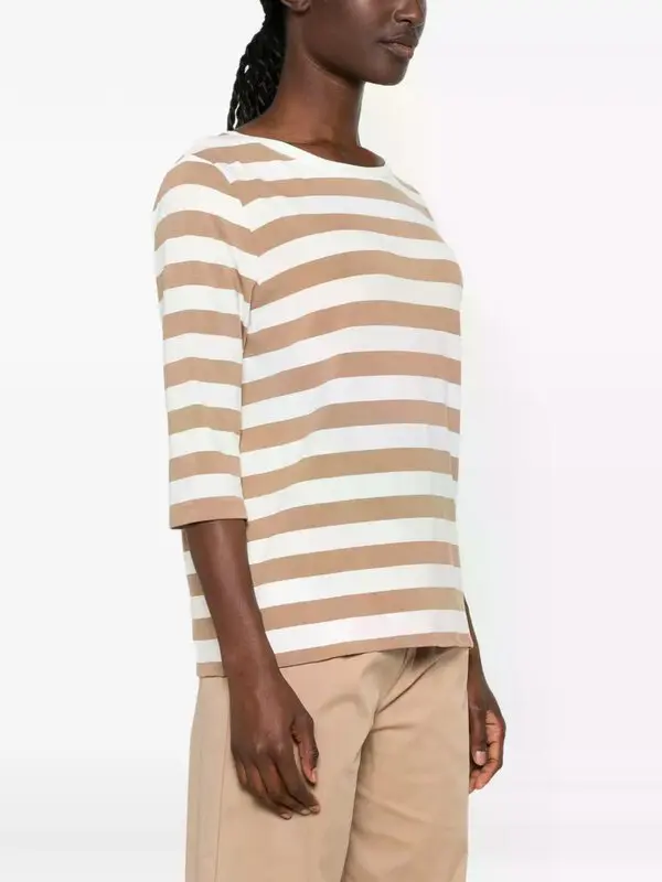 Majestic Filatures Stripe-pattern T-shirt