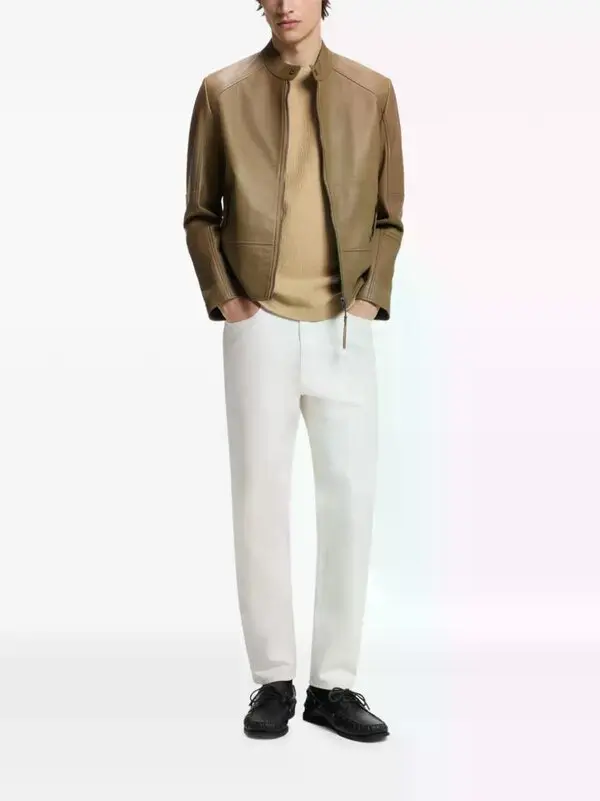 Hugo Cotton-blend T-shirt With Creased Effect