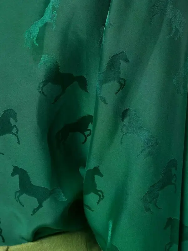 Stella McCartney Horse-jacquard Blouse
