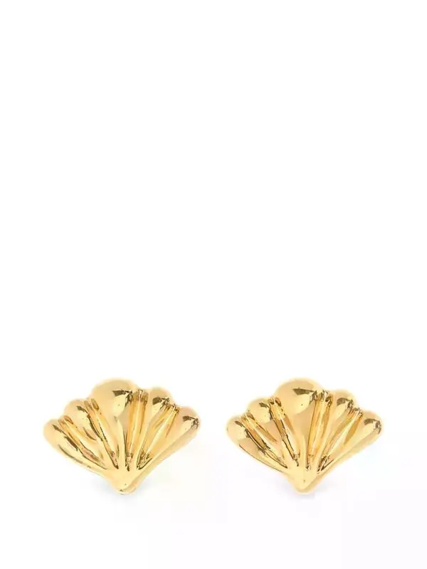 Chloé Mirror Shell-shaped Earrings
