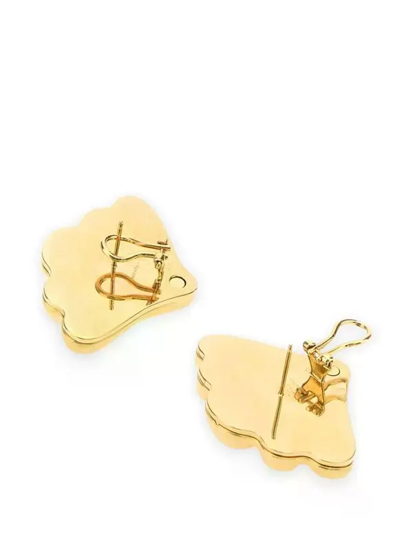 Chloé Mirror Shell-shaped Earrings