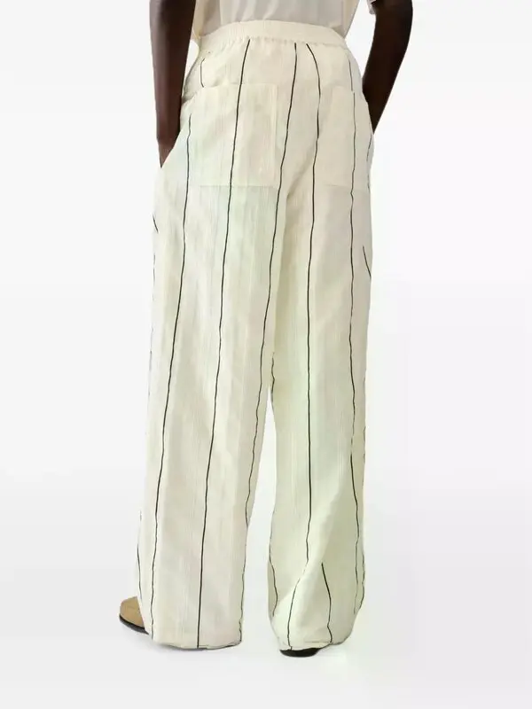 Jacquemus Striped Wide-leg Pants