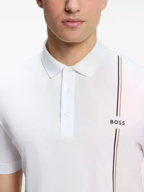 BOSS Logo-print Polo Shirt