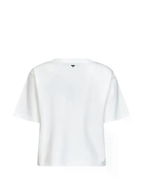 Max Mara Logo-embroidered T-shirt