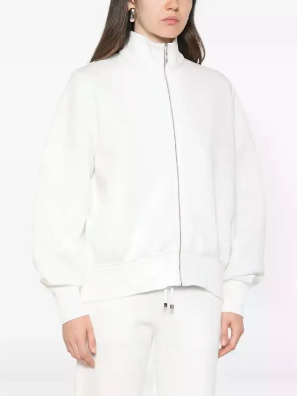 Max Mara Zip-up High-neck Sweater