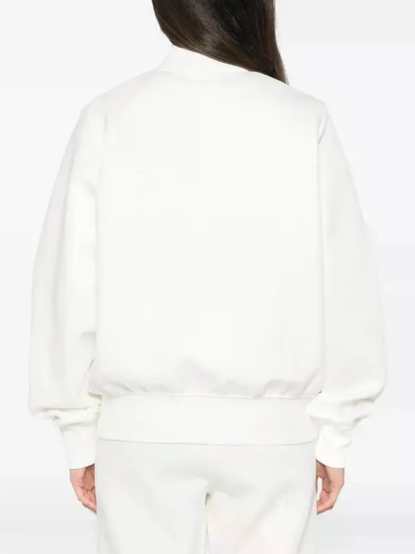 Max Mara Zip-up High-neck Sweater