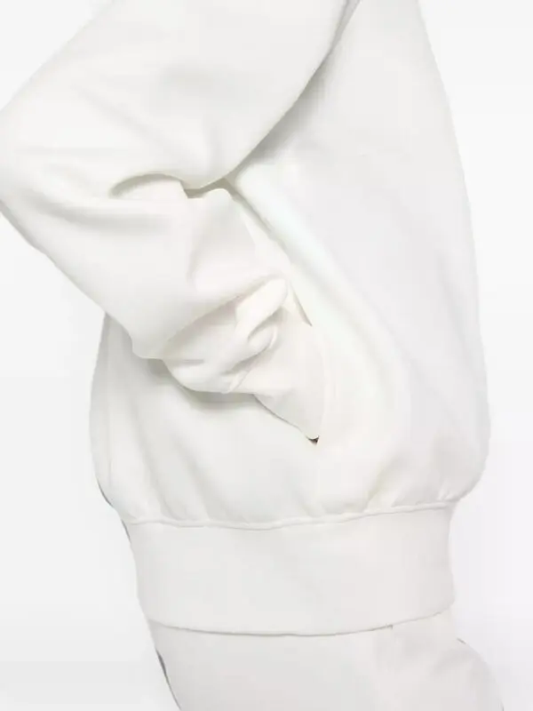 Max Mara Zip-up High-neck Sweater