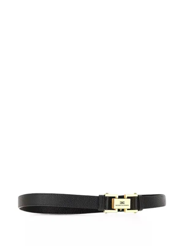 Elisabetta Franchi Logo-buckle Leather Belt
