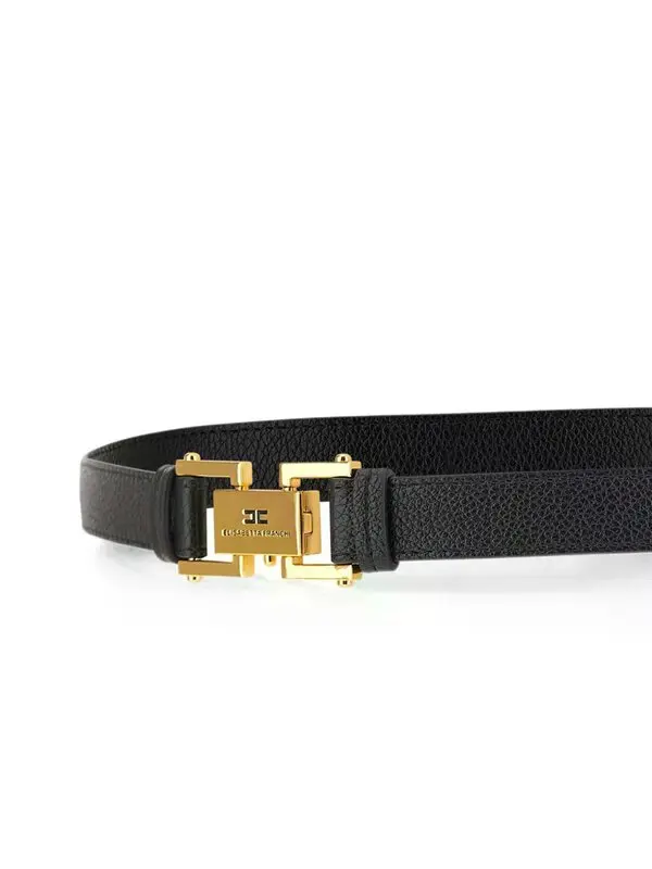 Elisabetta Franchi Logo-buckle Leather Belt
