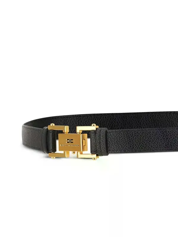 Elisabetta Franchi Logo Buckle Belt