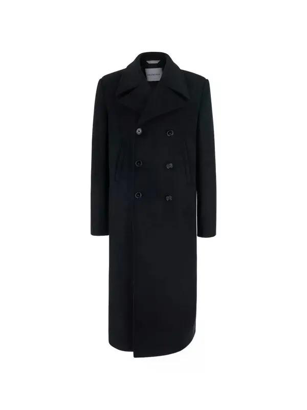 Balenciaga Double-breasted Buttoned Coat