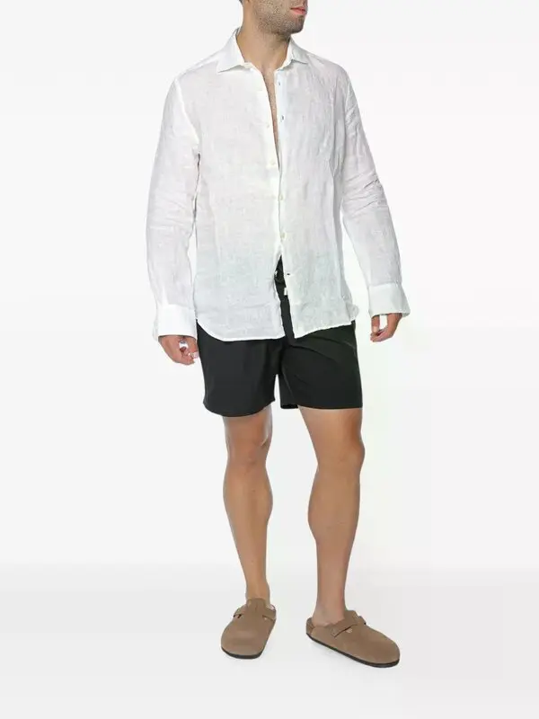 MC2 SAINT BARTH Comfort Drawstring Swim Shorts - Black