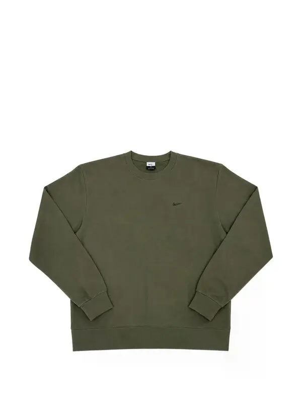 Nike Embroidered Logo Crewneck Sweatshirt - Green