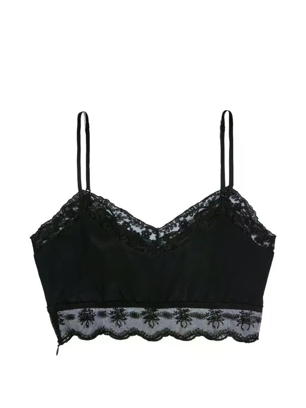Simone Rocha Lace-trim Negligee Bralette