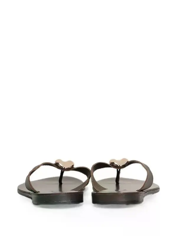 NICOLAS LAINAS Hardware-detail Leather Sandals