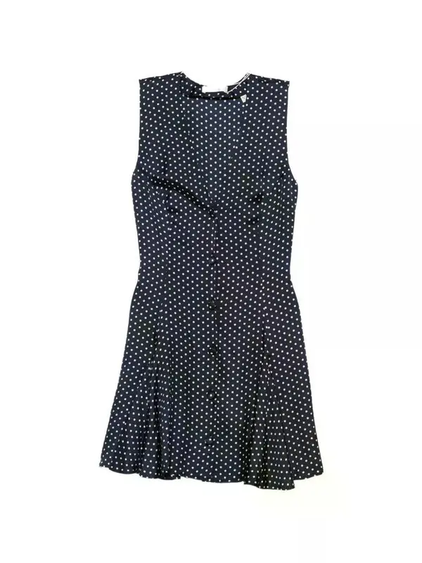 DÔEN Aubrey Polka-dot Mini Dress