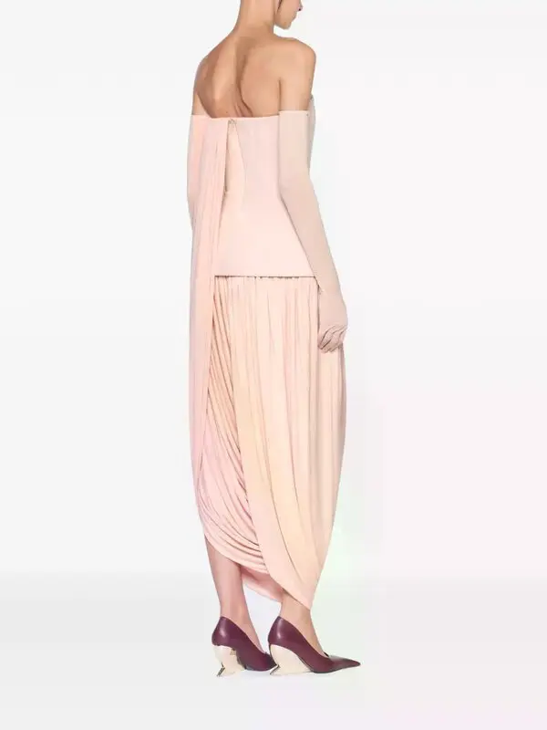 CHATS BY C.DAM Draped Tube Dress