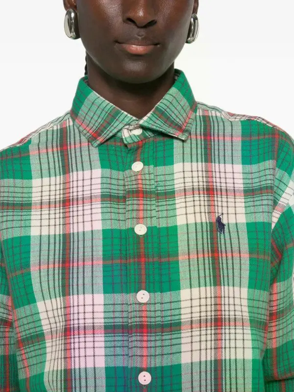 Polo Ralph Lauren Relaxed Fit Plaid Cotton Shirt