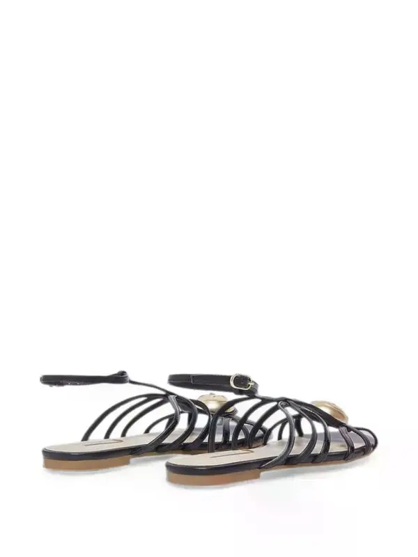 Liu Jo Logo-plaque Caged Sandals